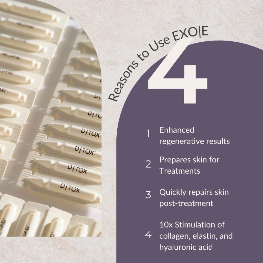 Introducing EXO|E Exosomes skincare at S-Thetics Clinic - S-Thetics